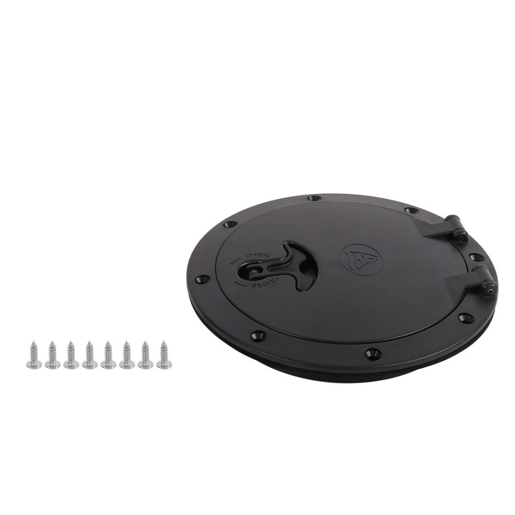 Jual IMPORT Marine Hatch Cover Black Circular Detachable Inspection ...
