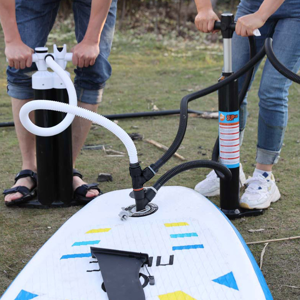 Jual IMPORT Double Air Valve Intake Adapter Compressor Paddle Board ...