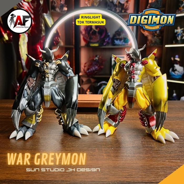 Jual TERBARU!!! Action Figure Digimon WarGreymon Black Sun Studio JK Design Recast | Shopee ...