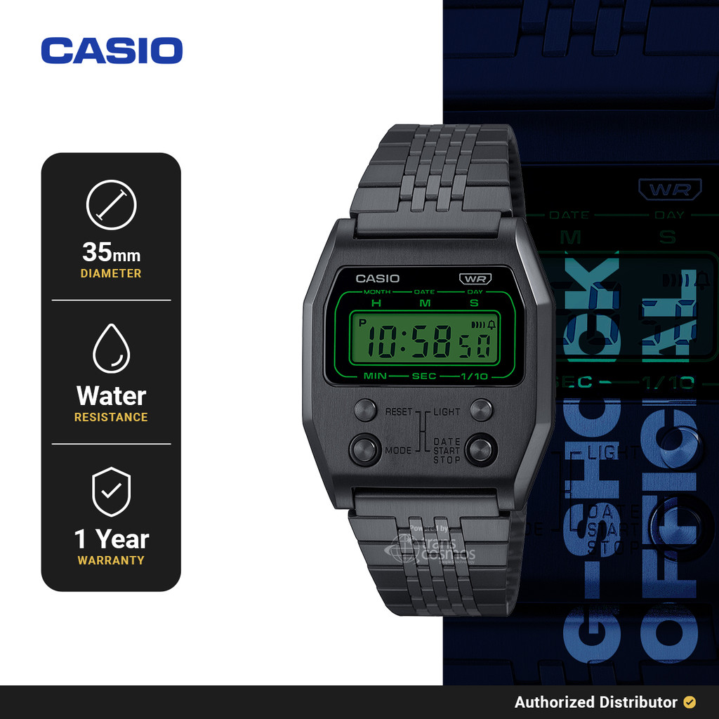 Jual Casio Vintage Jam Tangan Digital Unisex A1100B-1DF Original ...