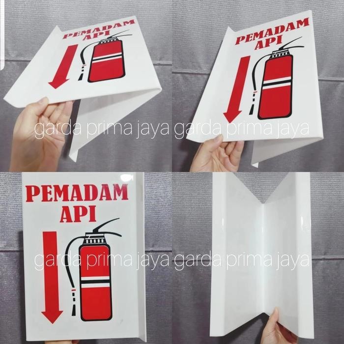 Jual Sign Akrilik Apar Alat Pemadam Api Tekuk Ukuran 20X30Cm | Shopee ...