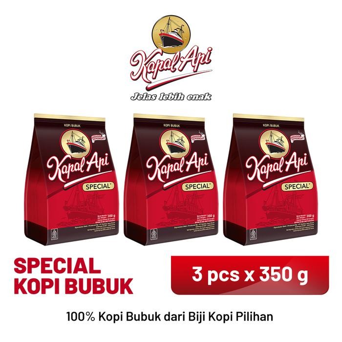 Jual KAPAL API Special 3 X 350 gr | Shopee Indonesia