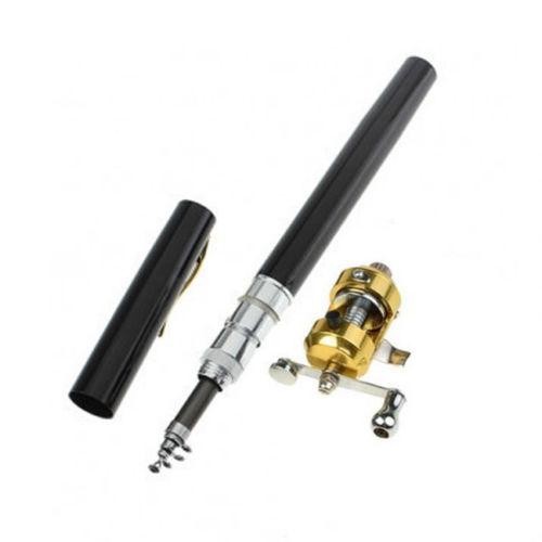 Jual Pancing Joran Model Pena Mini Portable Fishing Rod Panjang 1 Meter ...
