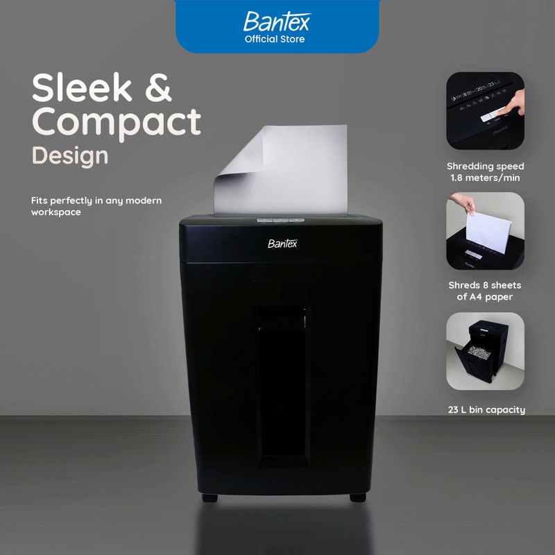 Jual Bantex Mesin Penghancur Kertas / Paper Shredder Micro Cut ...