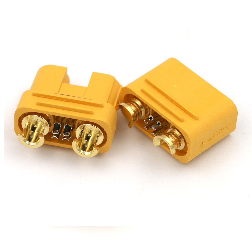 Jual Amass AS150U Plug Connector 2.0mm Banana Head 18AWG Anti-ignition ...