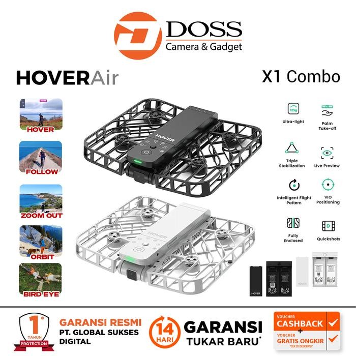 Jual HoverAir Hover Air X1 Combo Drone Camera Foldable Hover X-1 ...