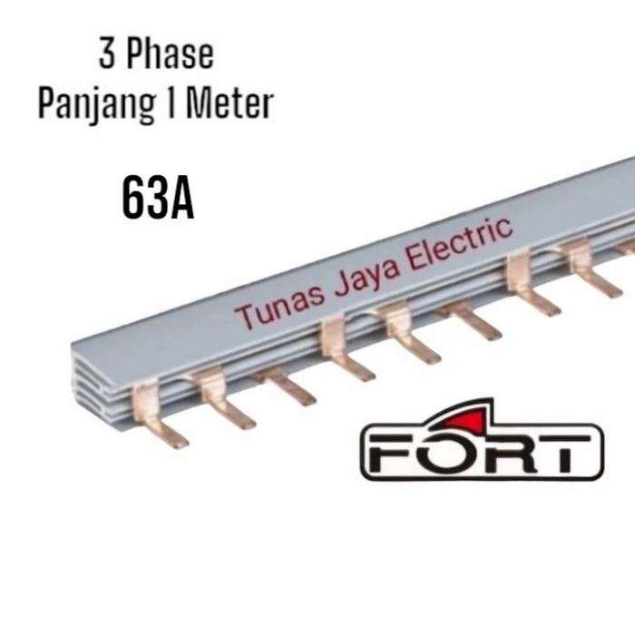 Jual PJ Busbar Sisir MCB 3 Phase (1 Meter) | Shopee Indonesia