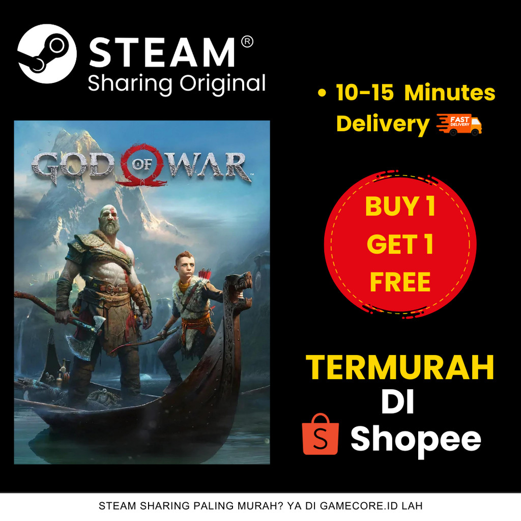 Jual God of War 2018 PC ORIGINAL (includes full DLC) | Shopee Indonesia