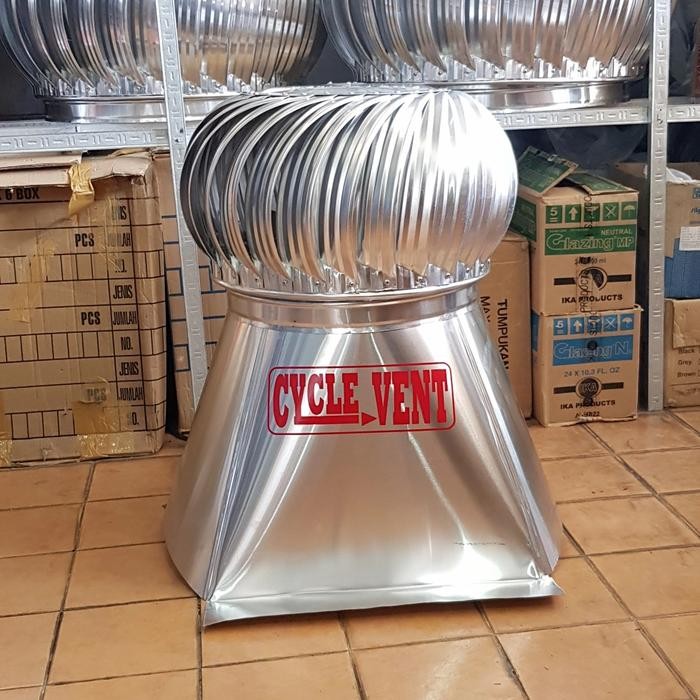 Jual Turbin Ventilator CYCLEVENT Size 18" inch dia 45 cm | Shopee Indonesia