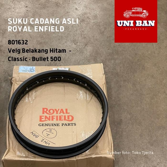 Jual Velg Belakang Hitam 2,5 x 18" H 40 Classic 801632 - Royal Enfield ...