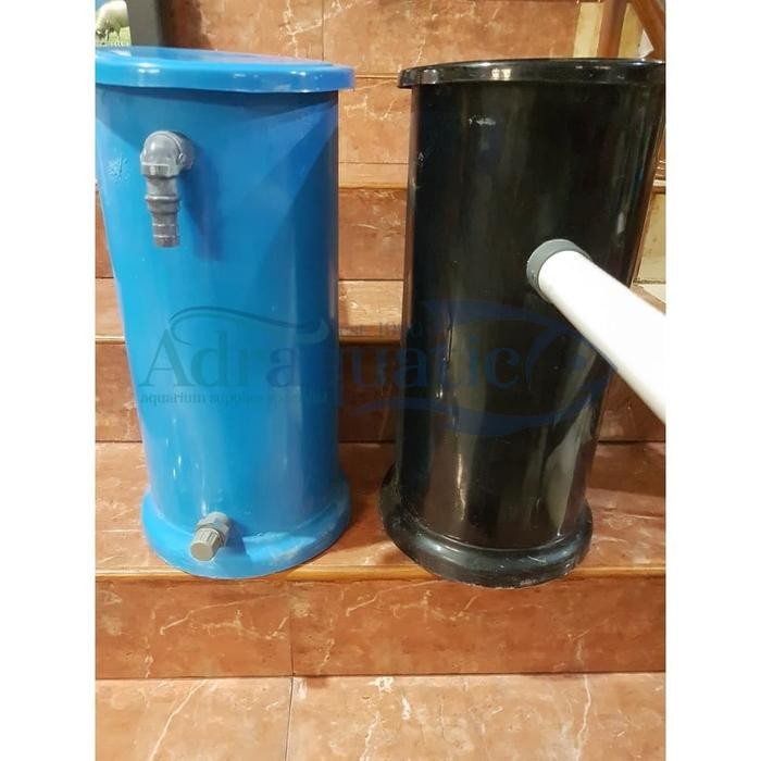 Jual TABUNG TONG FILTER KOLAM FIBER 23X50 CM BIRU HITAM BOX BOK BOKS ...