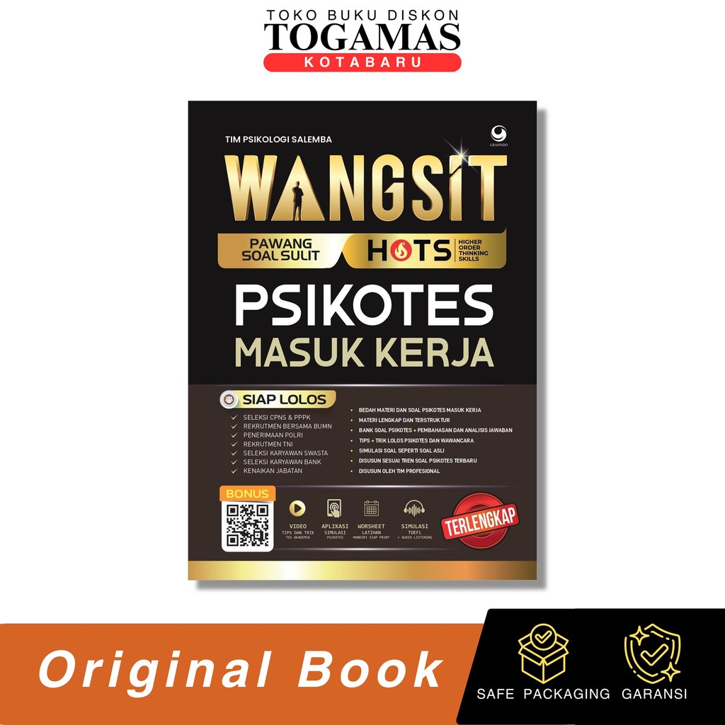 Jual Wangsit Pawang Soal Sulit Psikotes Masuk Kerja - Tim Psikologi ...
