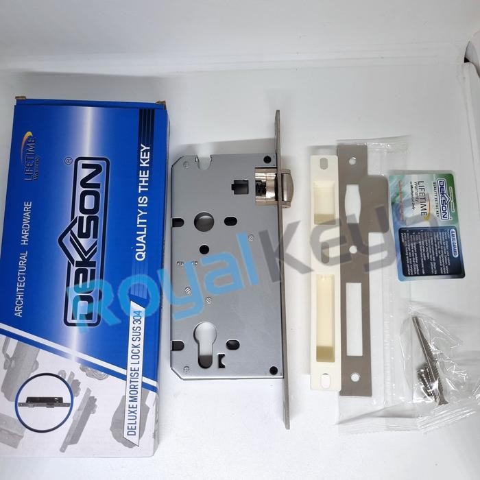 Jual Mortise Lock Dekson Dekkson MTS RL DL 8685 SSS Body Kunci Pintu ...