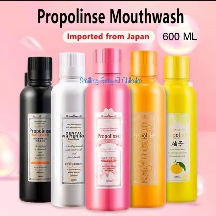 Jual Rds - Propolinse Natural Honey Mouthwash Original Japan 600 Ml ...