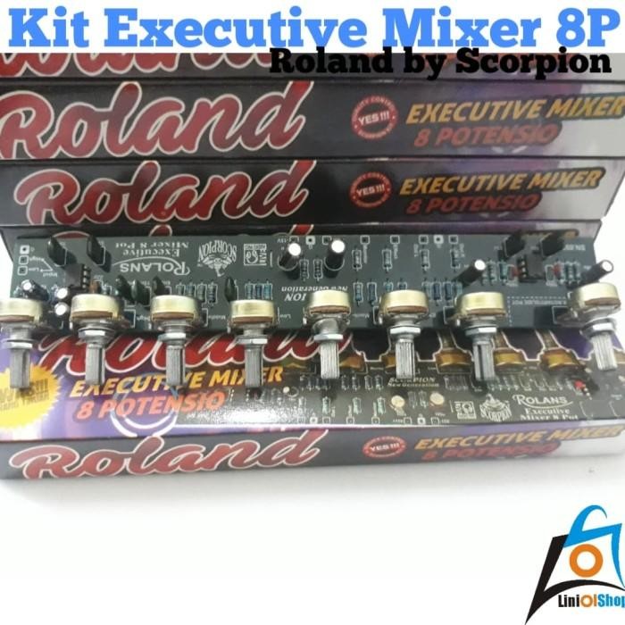 Jual Expert Kit Executive Mixer 8 Potensio ROLAND by Scorpion | Shopee ...