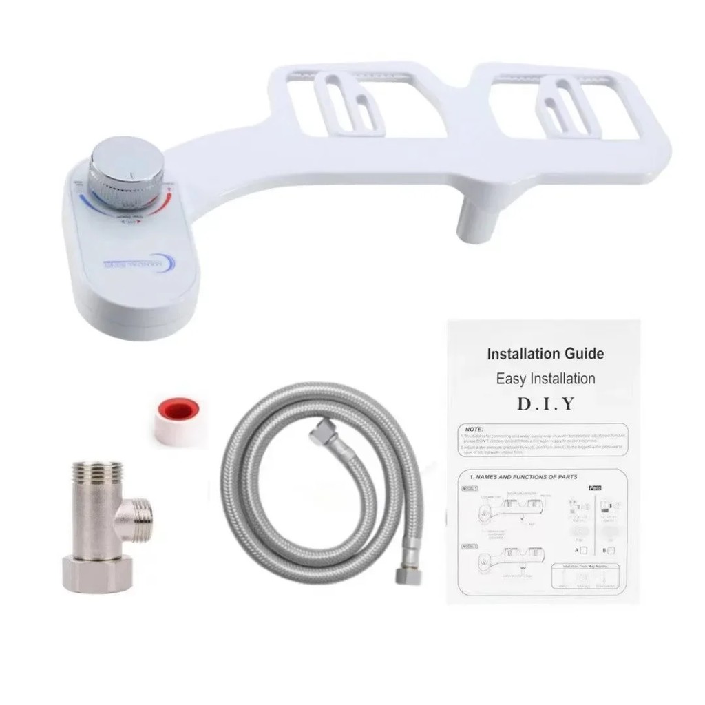 Jual Smart Portable Toilet Bidet Sprayer Dual Nozzle Non-Electric ...