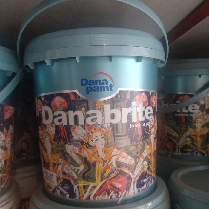 Jual Danabrite Cat Tembok Brilliant White Putih Hijau Biru Ungu Krem ...