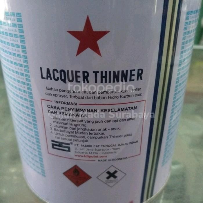 Jual [Allthebest] THINNER A SPECIAL BINTANG / TINER 1 LITER | Shopee ...