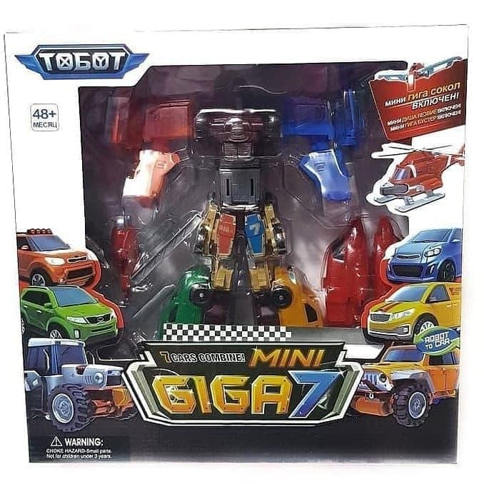 Jual Mainan Anak Tobot GA Mini 7in1 83168-TB Robot | Shopee Indonesia