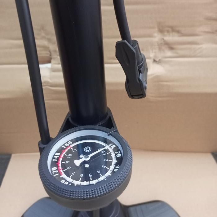 Jual POLYGON POMPA SEPEDA TWIN VALVE UKURAN BESAR 160PSI | Shopee Indonesia