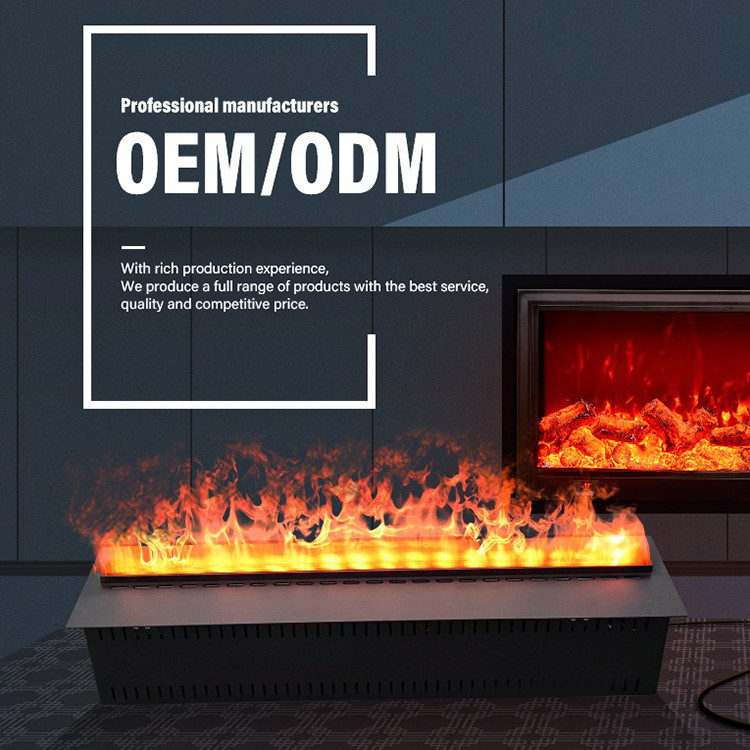 Jual Electric Fireplace Tv Stand Modern Decorative Mist Steam Insert 3d ...