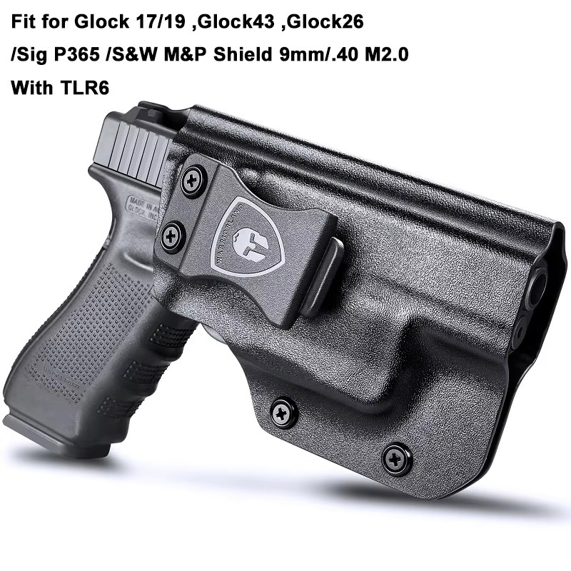 Jual Holster With TLR6 Fit for Glock 17/19 Glock43 Glock26 /Sig P365 /S ...