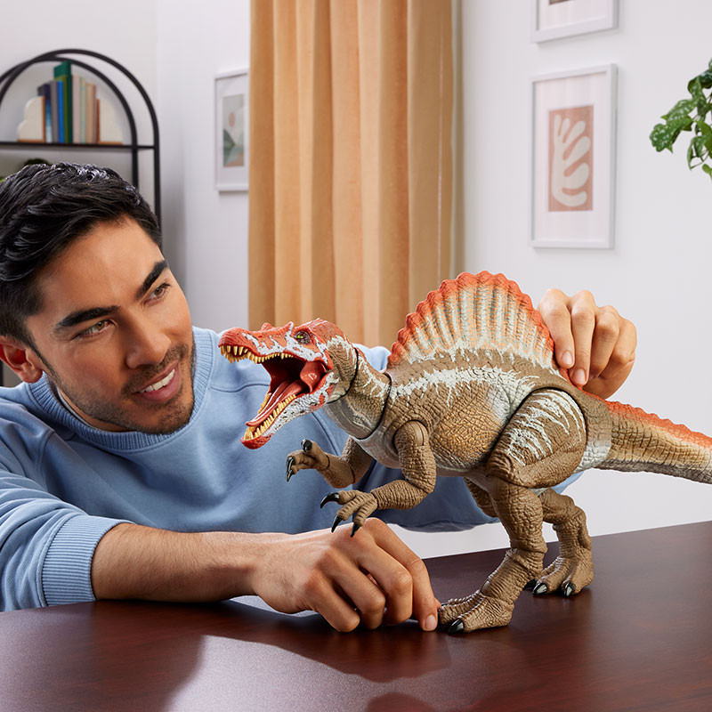 Jual New Mattel Jurassic World Hammond Collection Spinosaurus Action ...
