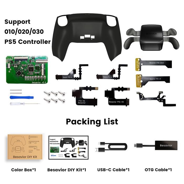 Jual BESAVIOR Controller DIY Kit for Dualsense PS5 XIM APEX CRONUS ...