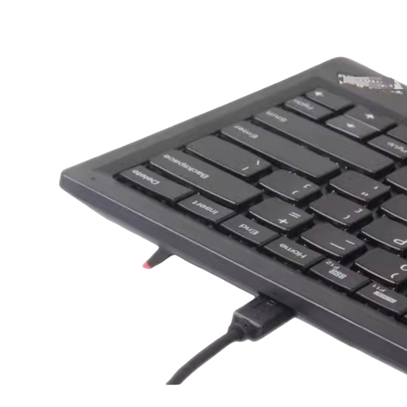 Jual USB Small Red Dot Wired English Keyboard External Keyboard For ...