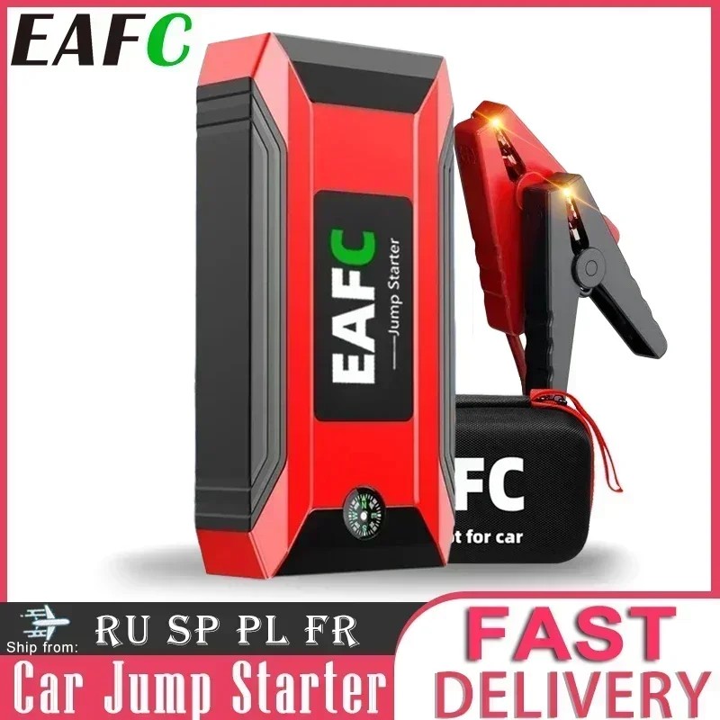 Jual IMPORT EAFC Car Jump Starter 1200A/600A Auto Booster Device Charger Battery Portable Car ...