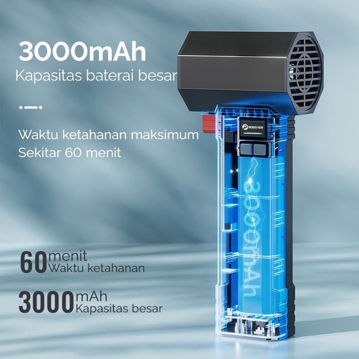 Jual Booster TF64 Standard Rechargeable Violent Turbo fan, Kipas Jet ...
