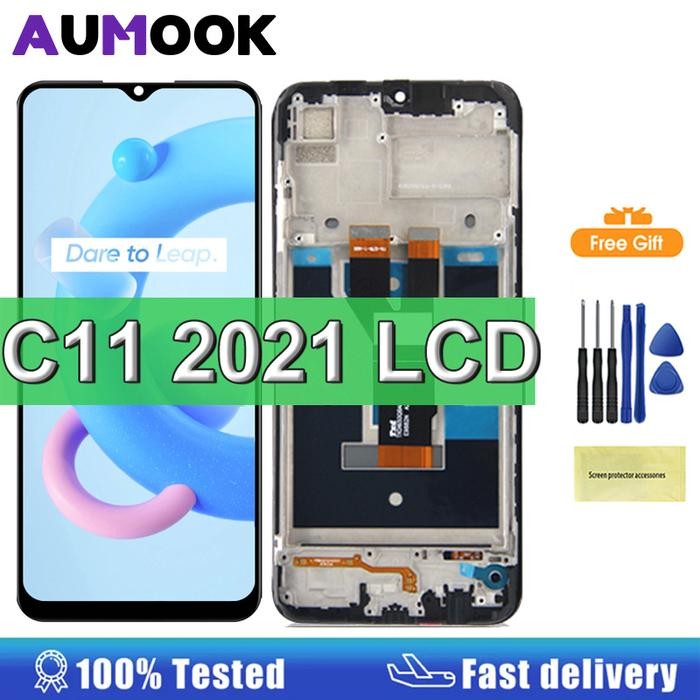Jual 6.52" C11 2021 Display For Oppo Realme C11 2021 RMX3231 LCD ...