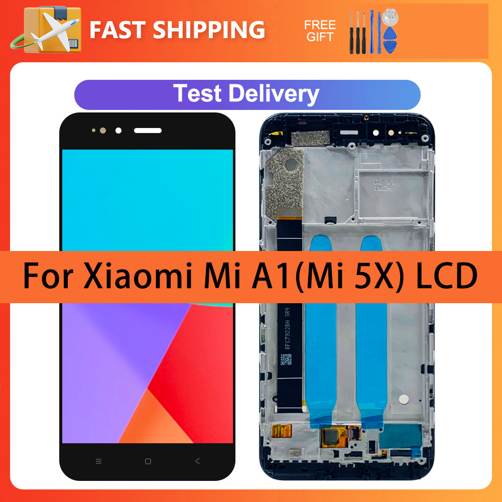 Jual 5.5" High quality LCD For Xiaomi Mi A1 5X Display Touch Screen ...