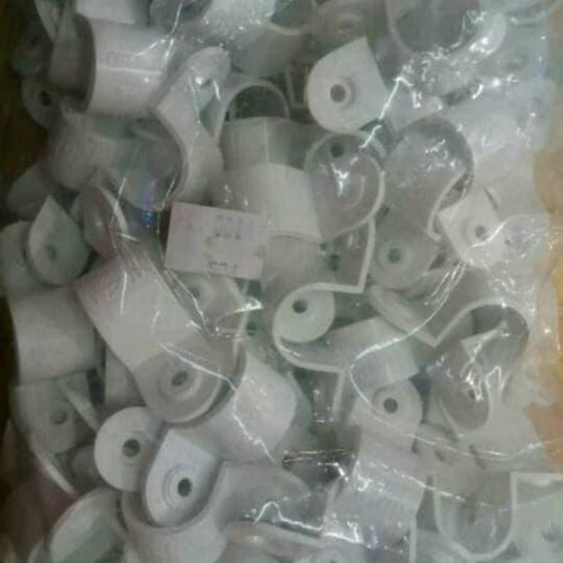 Jual KLEM CLIPSAL 25 mm ecer Clamp pipa pvc 25mm | Shopee Indonesia