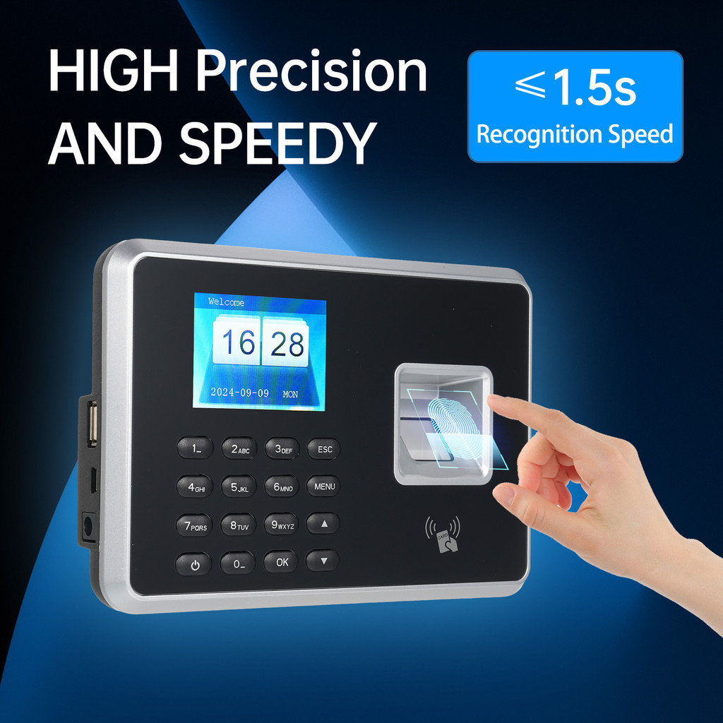 Jual Biometric Time Clock Attendance Machine for Employees Biometric In ...