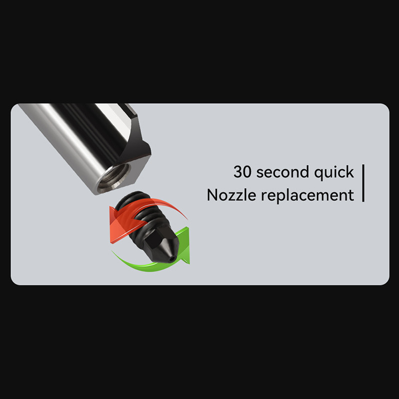 Jual For Bambu lab A1 mini Hotend Kit Hardened Steel Nozzle 0.2/0.4/0.6 ...