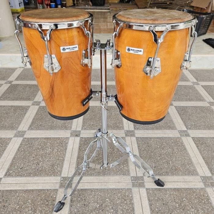 Jual Mini Conga Travel Conga Bongo Drum Head Kulit Sapi 9 Inch 10 Inch ...