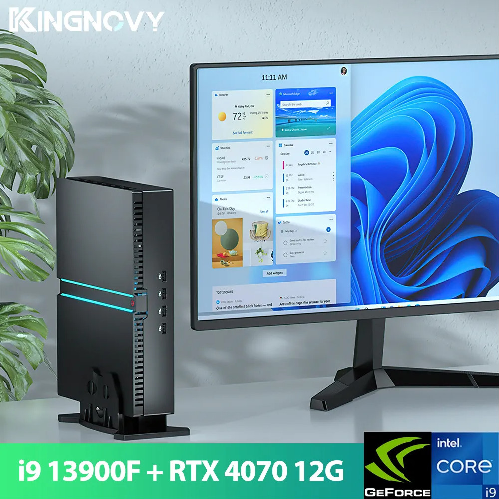 Jual 2024 NVIDIA RTX 4070 12G Graphic Card Mini Gaming Pc 13th Gen i9 ...