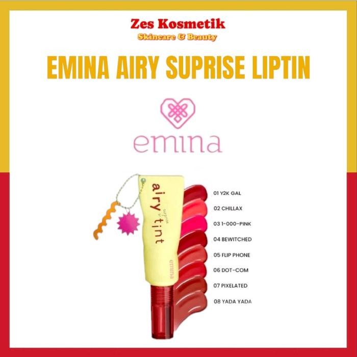 Jual Emina Liptin Airy Suprise Gloss | Shopee Indonesia