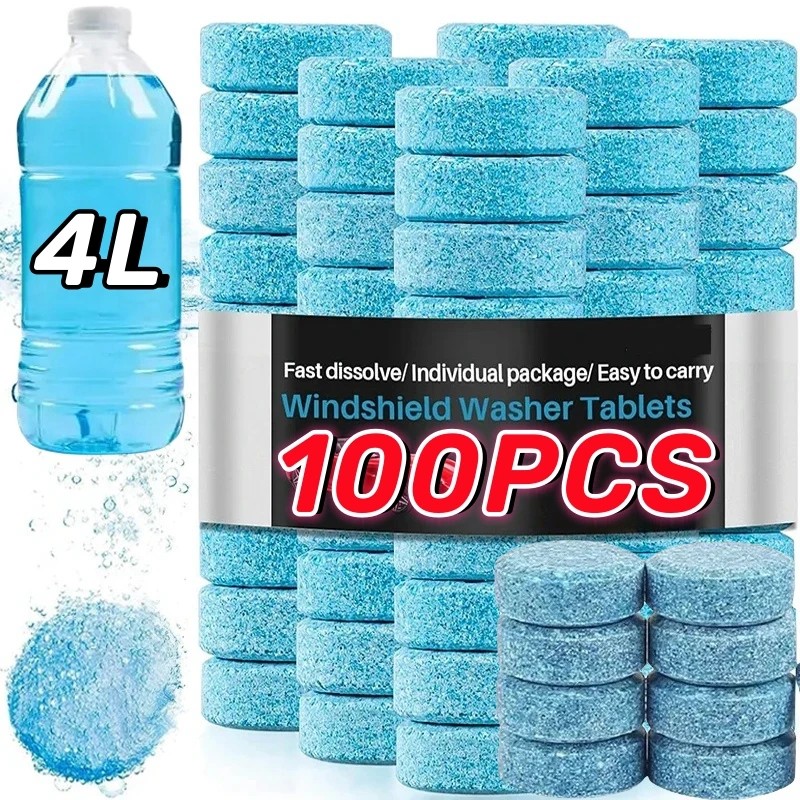 Jual IMPORT Car Windshield Washer Fluid Concentrated Tablets Solid ...