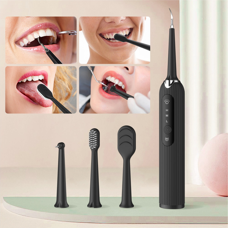 Jual Ultrasonic Dental Cleaner For Teeth Tartar Stain Cleaner Tooth ...