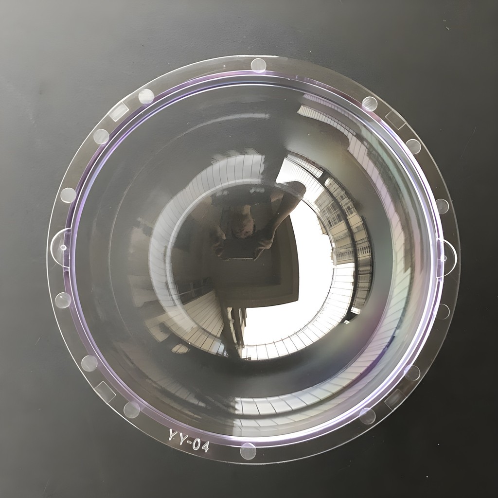 Jual 4 Inch Acrylic Clear Camera Dome Cover Security CCTV Camera Sun ...