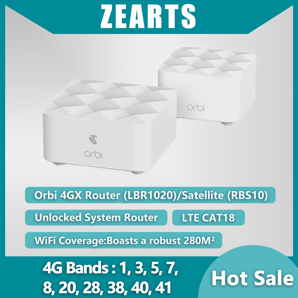 Jual NETGEAR 4G lte Mesh WiFi System Router with Satellite Telstra ...