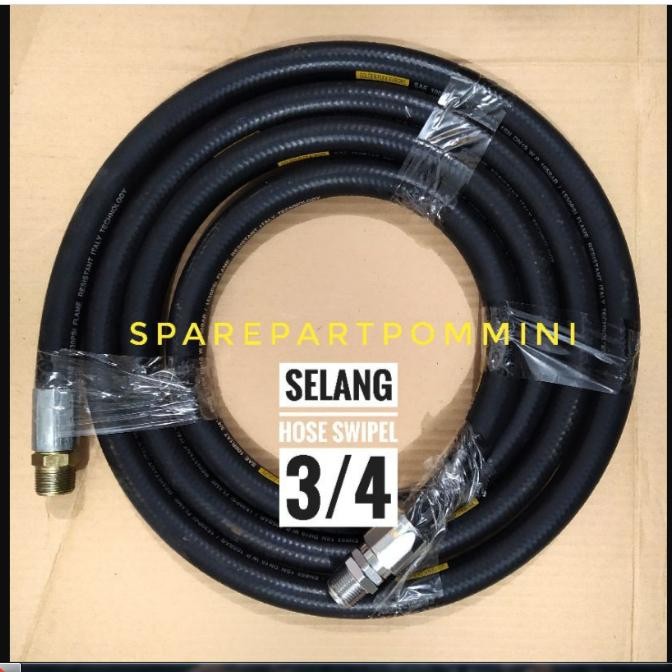 Jual Selang Hitam Pom Mini / SPBU Panjang 3,4,5&6 Meter Type R1 Kawat ...