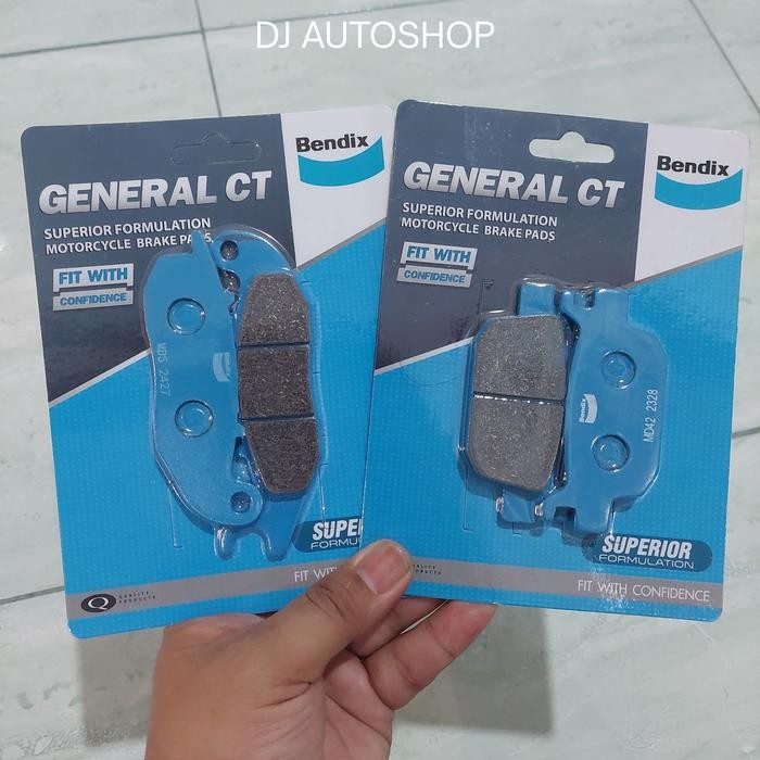Jual Paket Kampas Rem BENDIX Depan-Belakang PCX ADV LOKAL 150-160cc ...