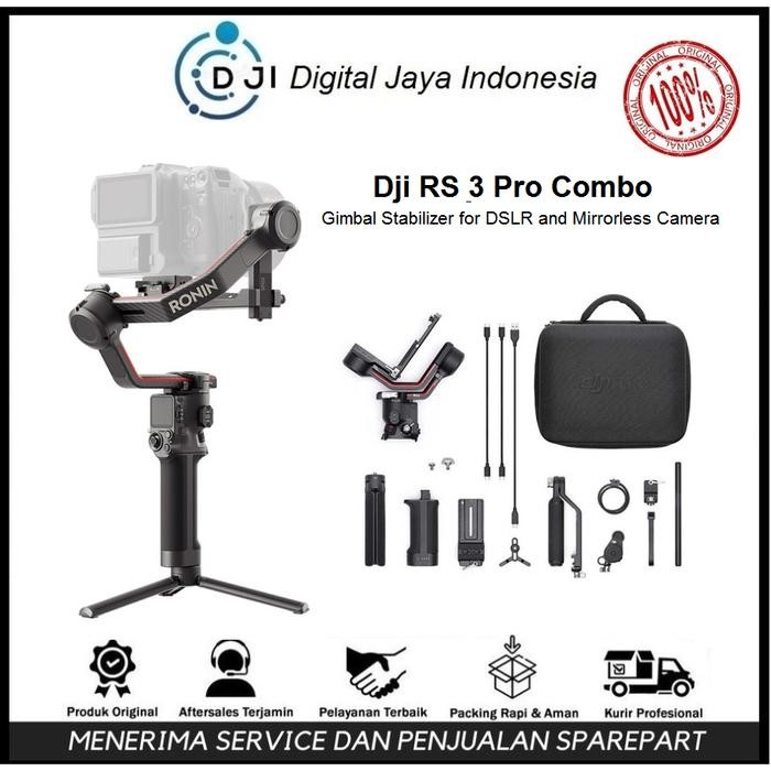 Jual Dji Rs 3 Combo - Gimbal Stabilizer For Dslr And Mirrorless Camera ...