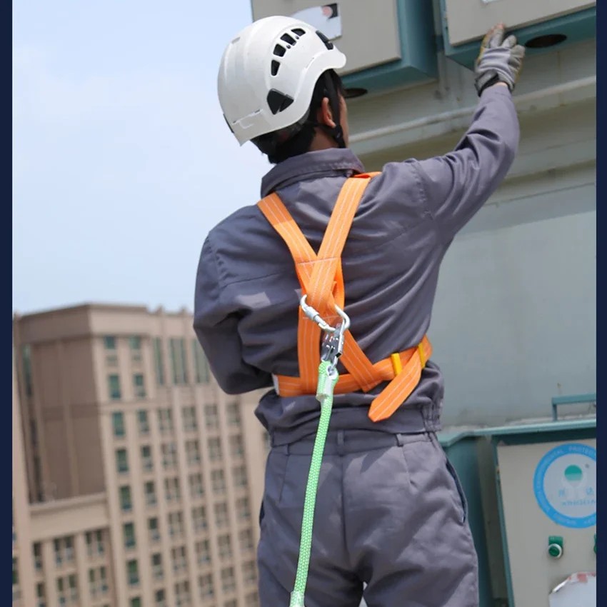 Jual Manual Rope Grab Hook with 60cm Shock Absorbing Lanyard- Fits 16mm ...