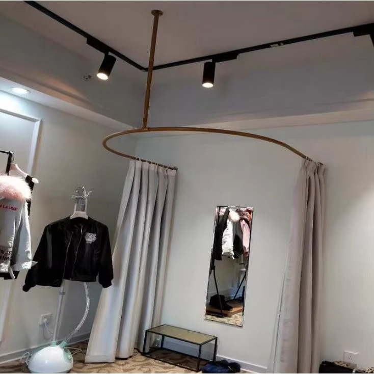 Jual Clothing store wedding dress hanger simple fitting room U-shaped ...