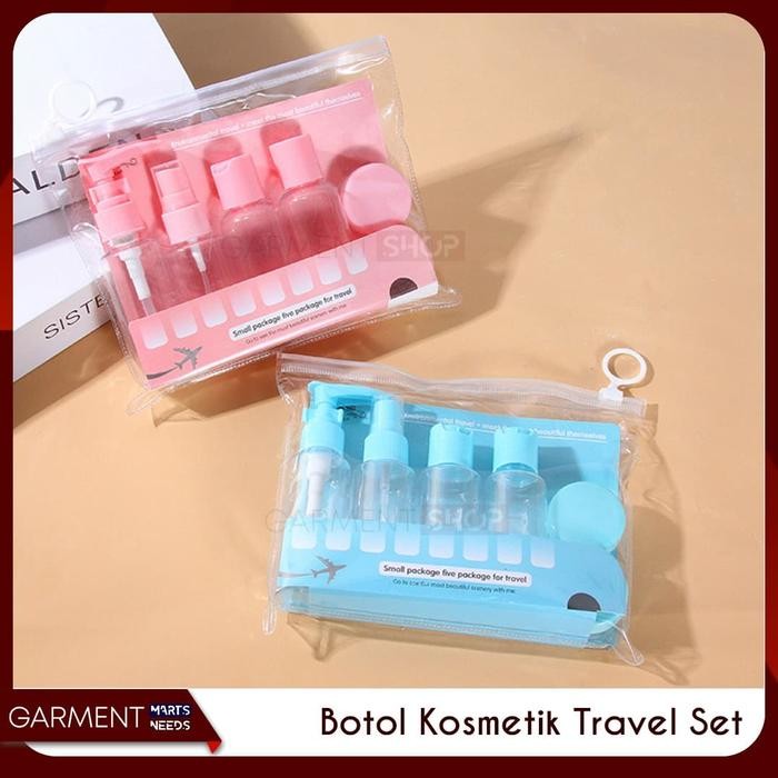 Jual Botol Kosmetik Travel Set Sabun Cair Spray Pump | Shopee Indonesia