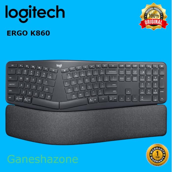Jual Cuci Gudang Logitech Ergo K860 Wireless Keyboard | Shopee Indonesia